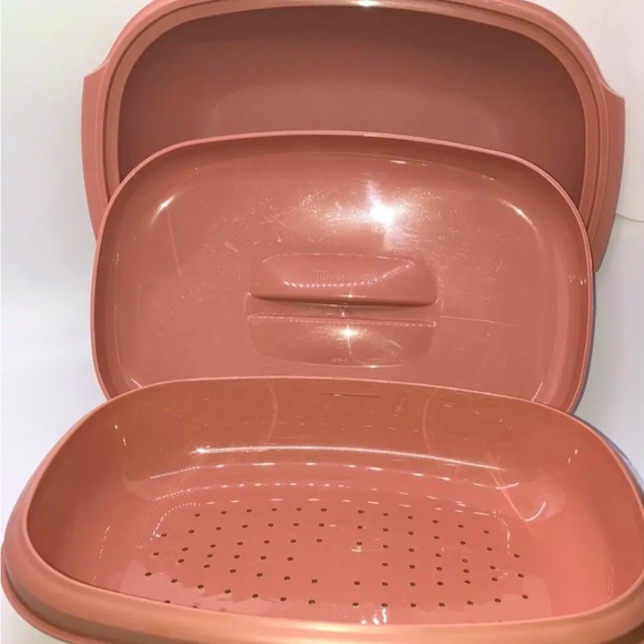 Tupperware | Kitchen | Vintage Tupperware Microwave 3 Piece Steamer ...